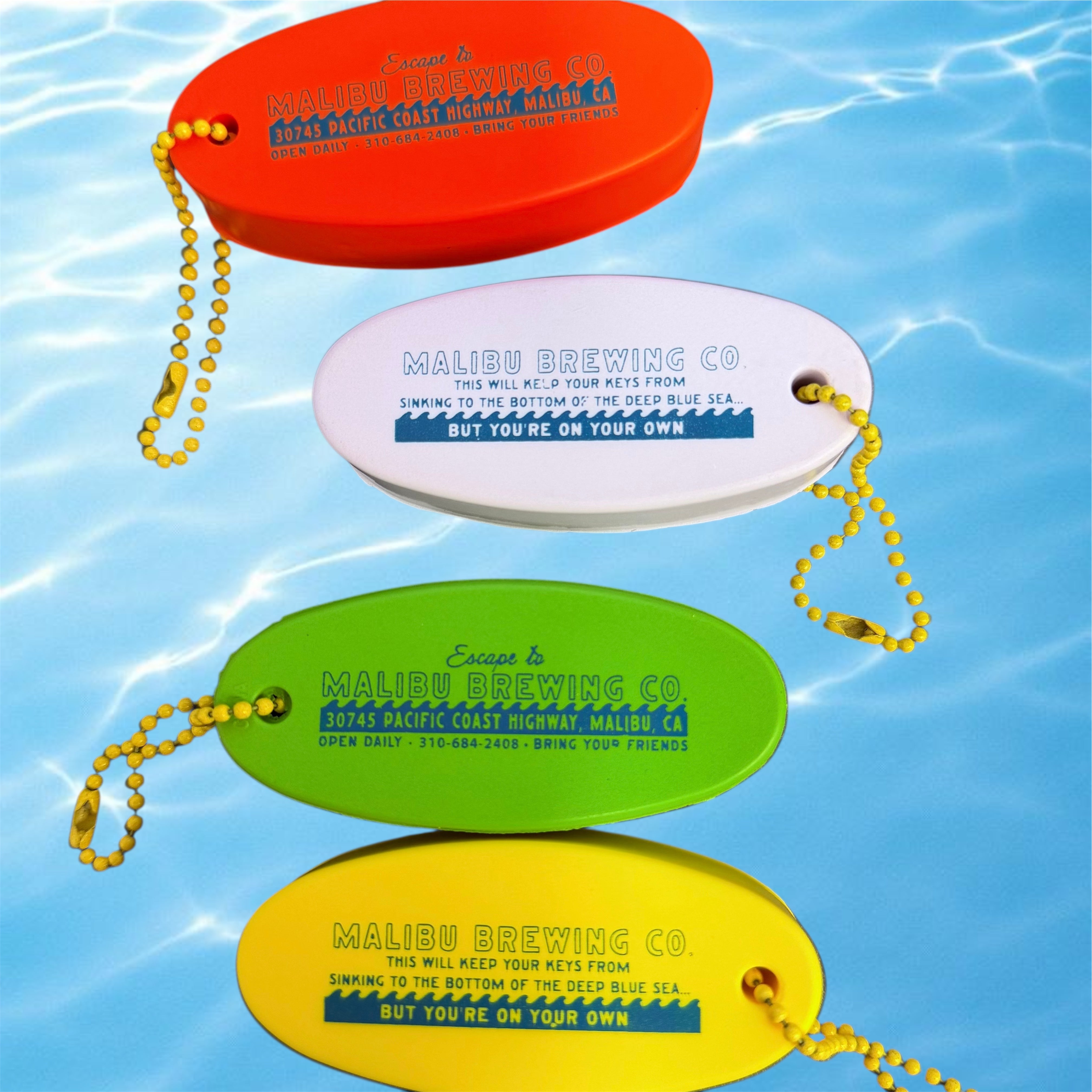 Keychain Float – Malibu Brewing Company