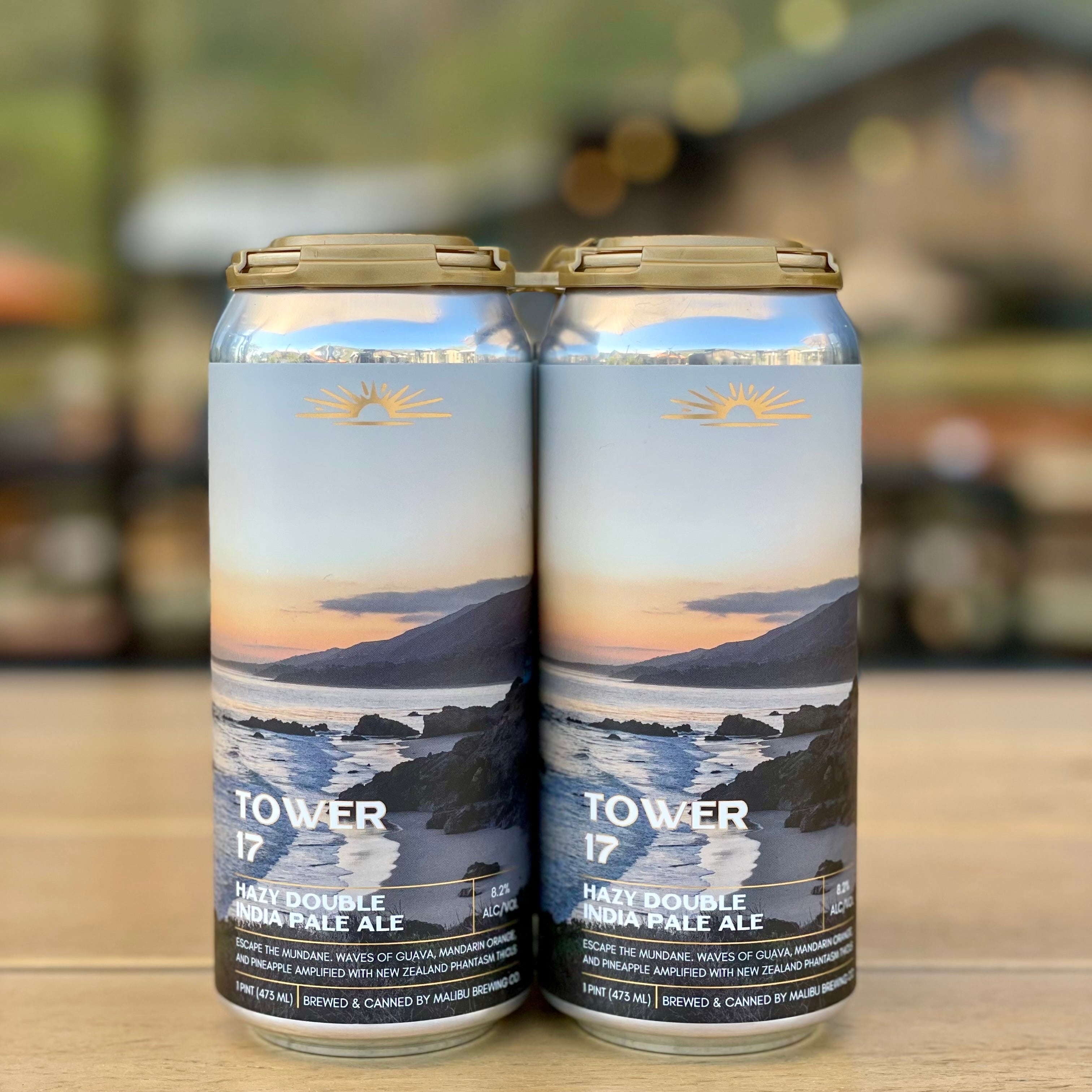 Tower 17 Hazy Double IPA – Malibu Brewing Company